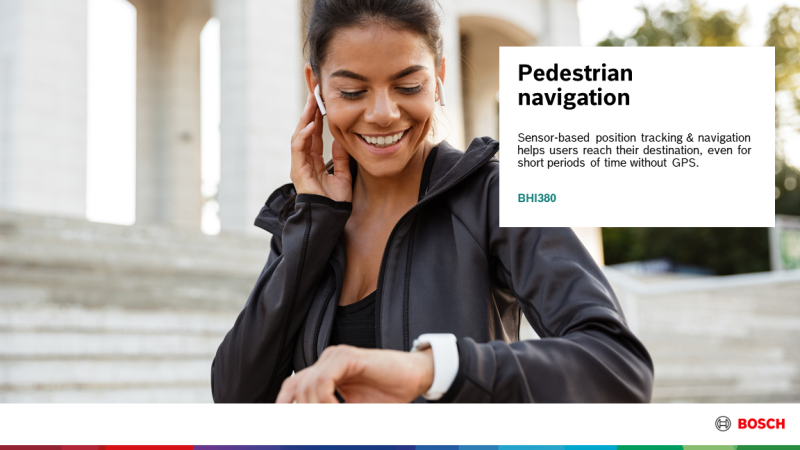 Bosch smart sensor system BHI360/BHI380 | Bosch Sensortec