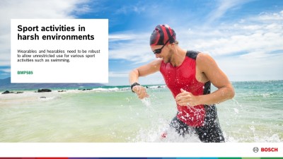 Bosch barometric pressure sensor BMP585 | Bosch Sensortec