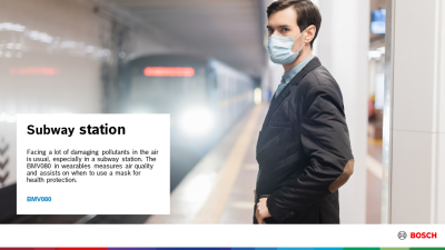 Bosch particulate matter sensor BMV080 | Bosch Sensortec