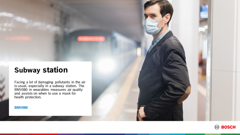 Bosch particulate matter sensor BMV080 | Bosch Sensortec