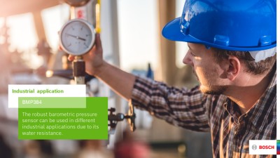 Bosch launches a robust barometric pressure sensor | Bosch Sensortec
