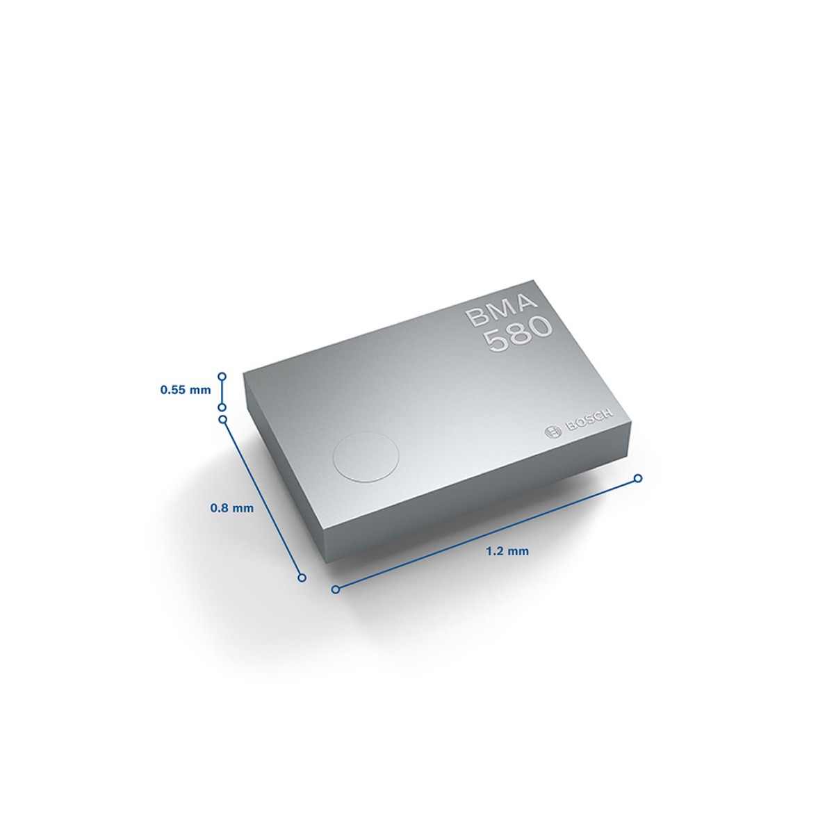 Acceleration sensor BMA580 | Bosch Sensortec