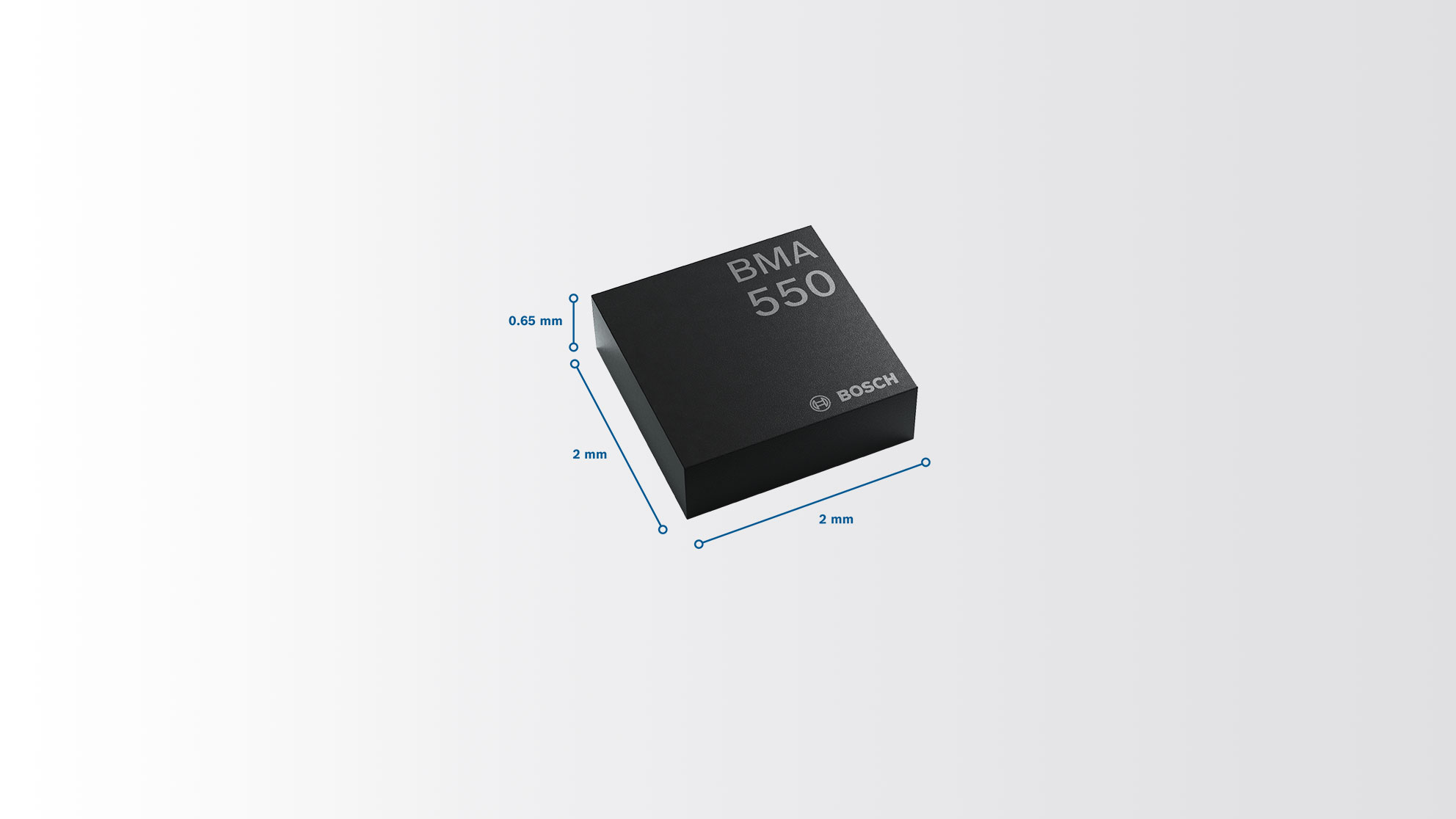 Accelerometer BMA550 | Bosch Sensortec