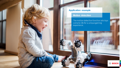 Bosch motion sensor BMI323 | Bosch Sensortec