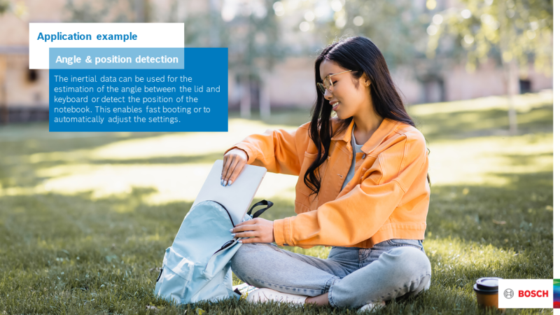 Bosch motion sensor BMI323 | Bosch Sensortec